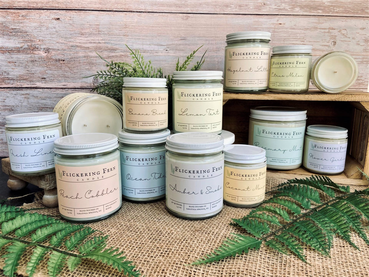 Wholesale – Flickering Fern Candle