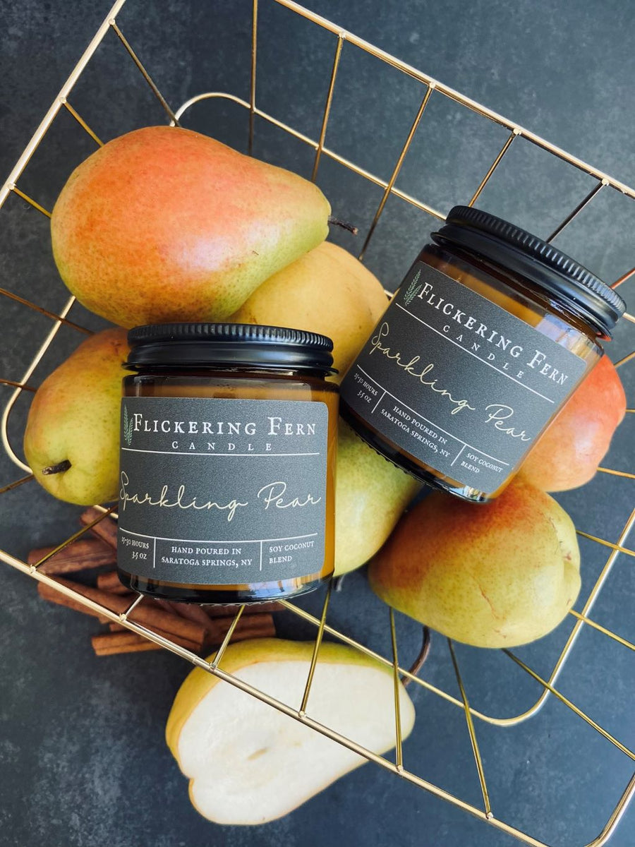 Sparkling Pear Candle – Flickering Fern Candle