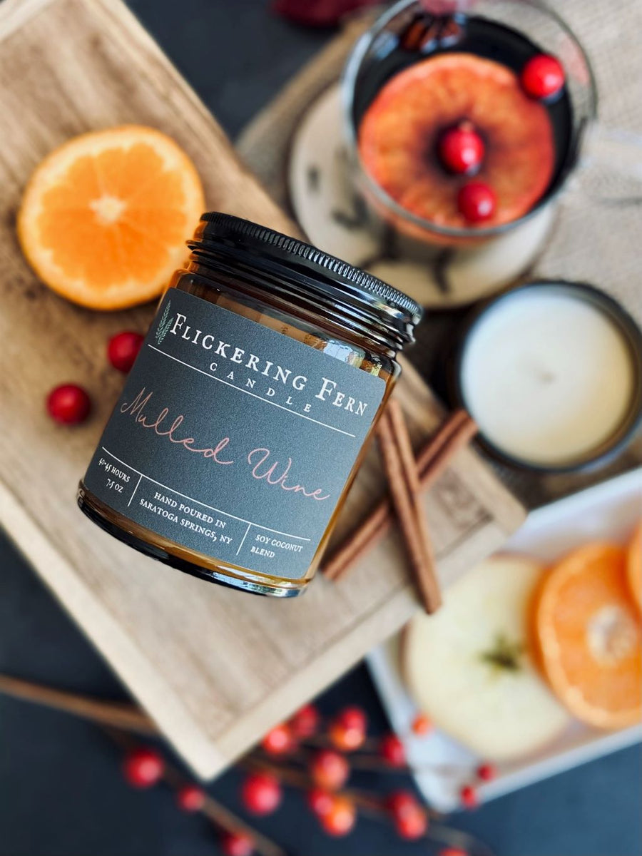Mulled Wine Candle – Flickering Fern Candle
